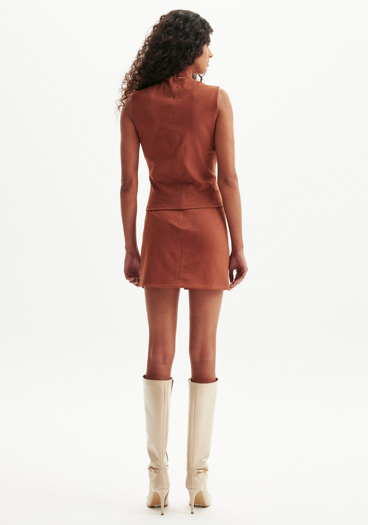 Short Saia Cintura Média - Lança Perfume